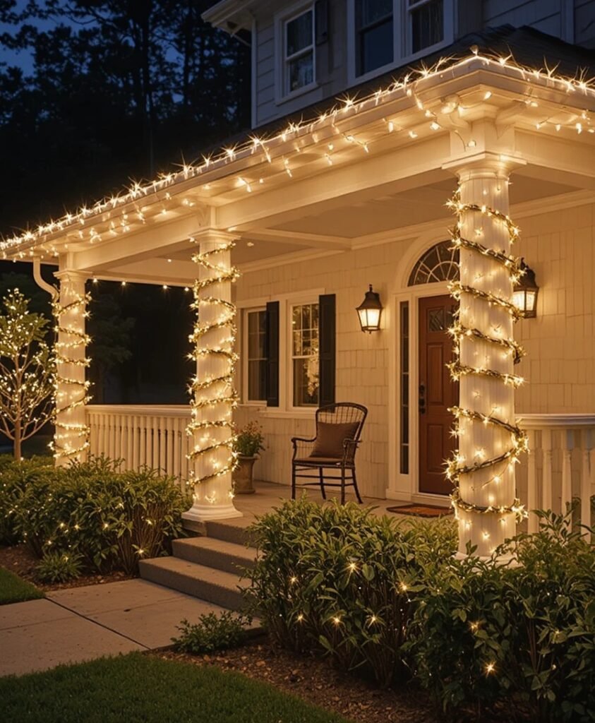 23 Magical Outdoor Christmas Lights Ideas for a Festive Holiday Glow ...